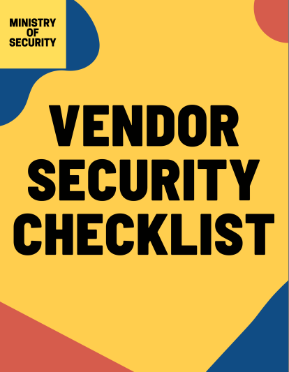 Web Application Security Checklist Ministry Of Security