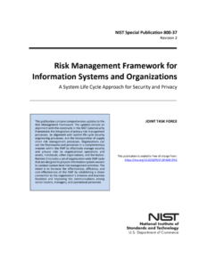Risk Management Framework for Information Systems and Orgaanizations - MoS