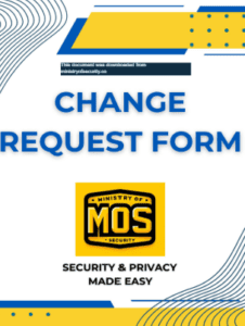 Change Management Form - MoS